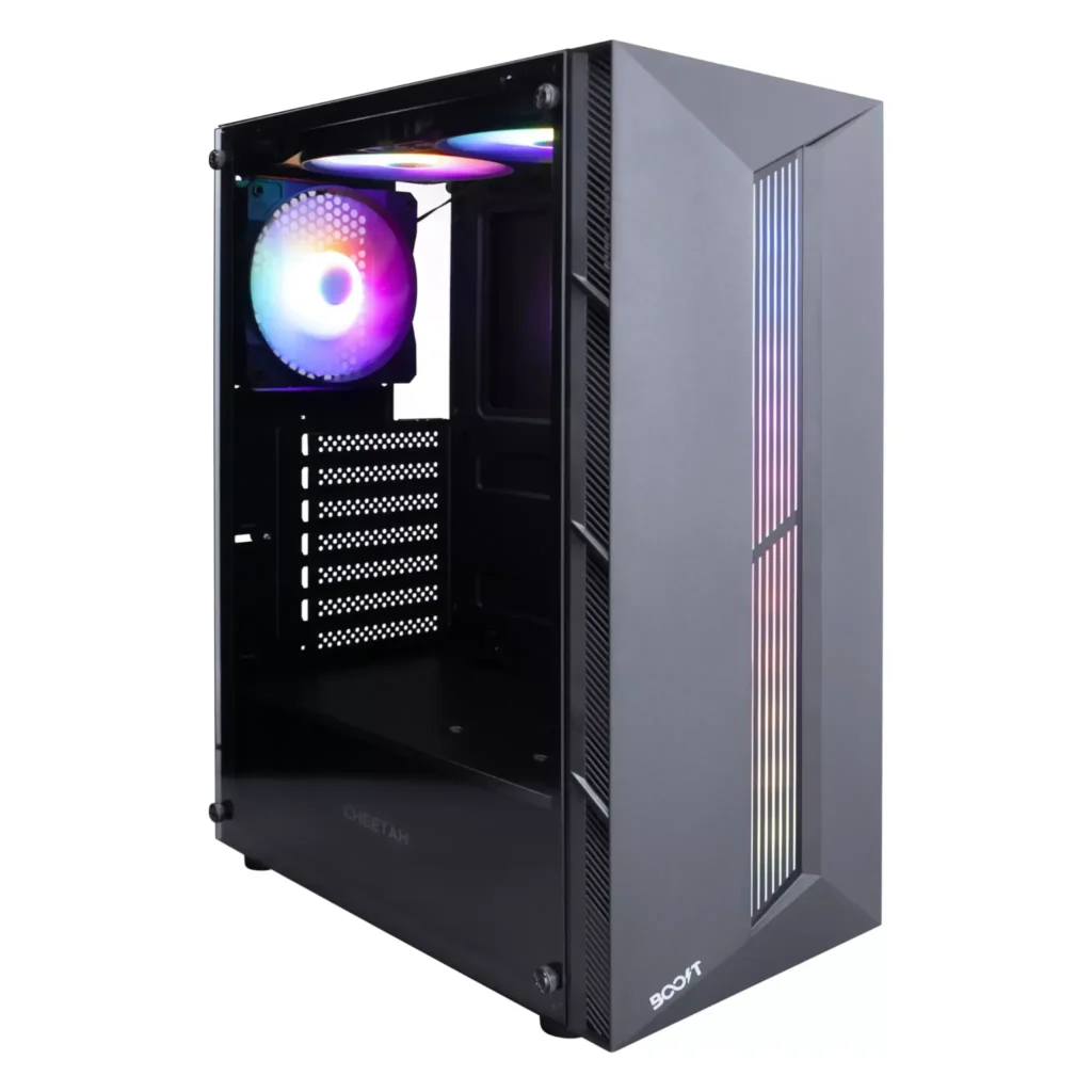 Boost Cheetah gaming pc casing with 3 RGB fans price in Pakistan ...